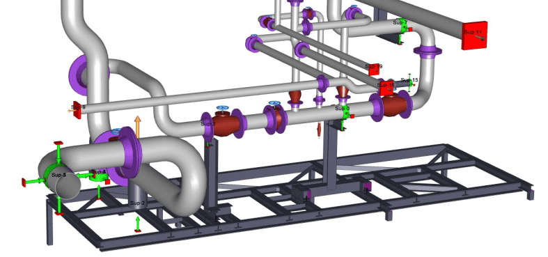 pipe with structure – Xtrados – Stress Analysis Specialists